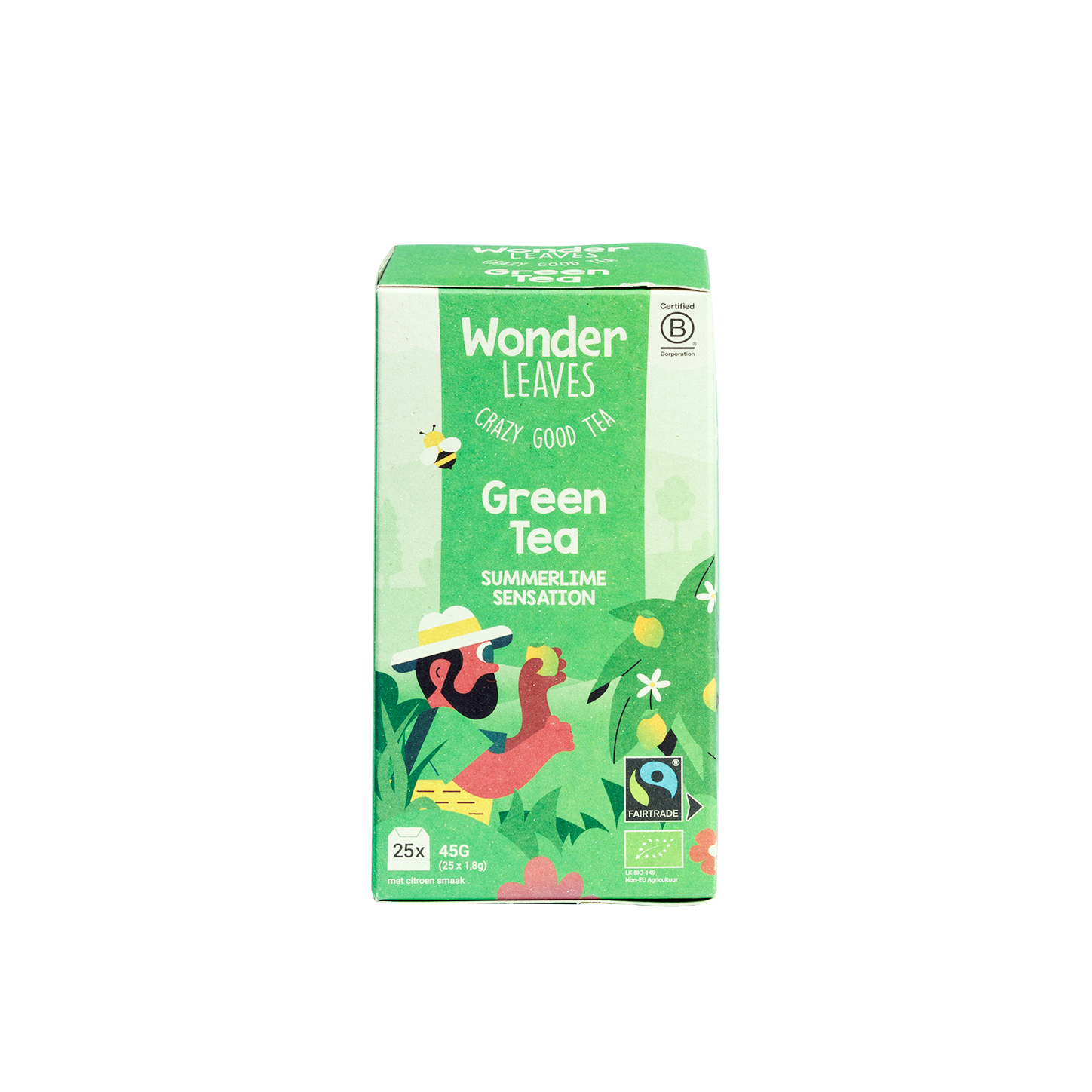 Theezakjes - Summerlime Sensation - 25 zakjes – Wonder Beans